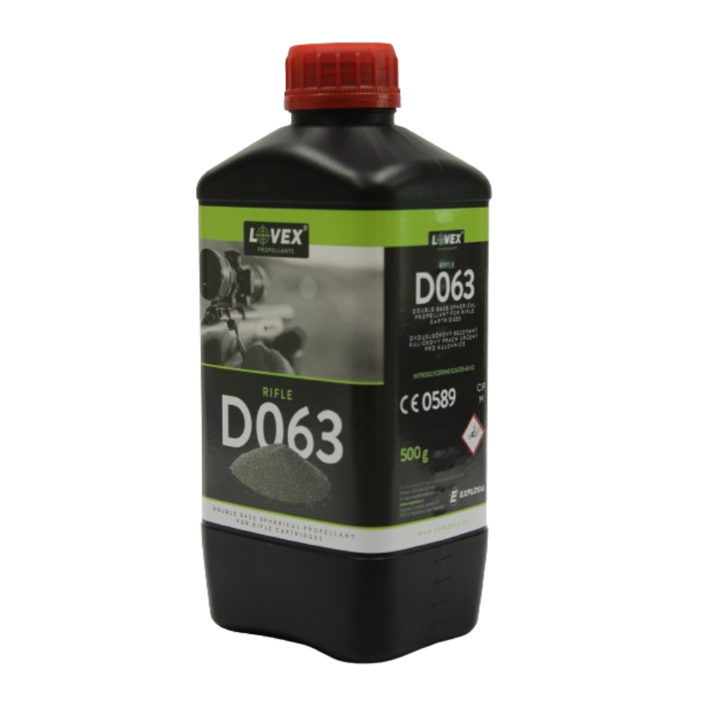 Rifle Powder Lovex D063 | SEM Jacht & Schietsport