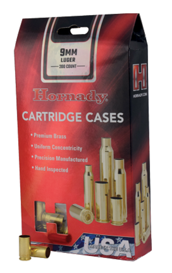 Hornady cases 9x19mm | SEM Jacht & Schietsport