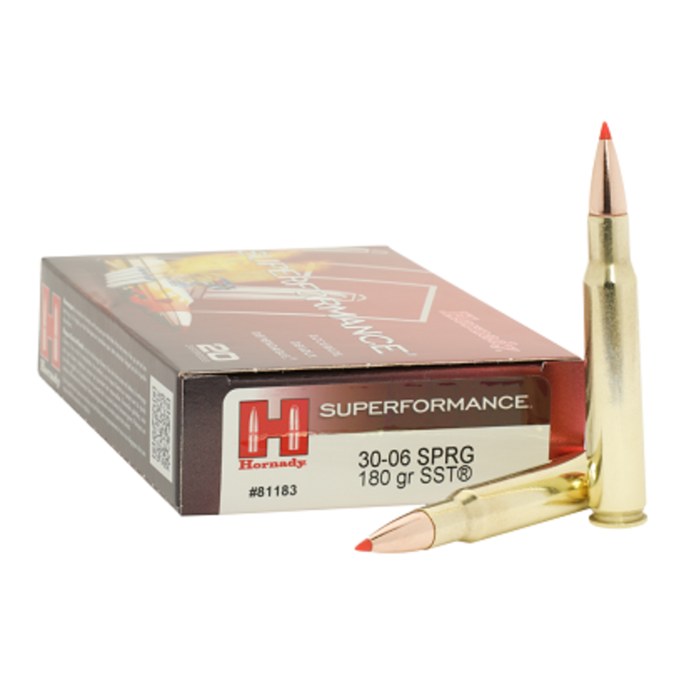 Hornady Cartridges SuperFormance .30-06 Spr SST 180 grain | SEM Jacht ...