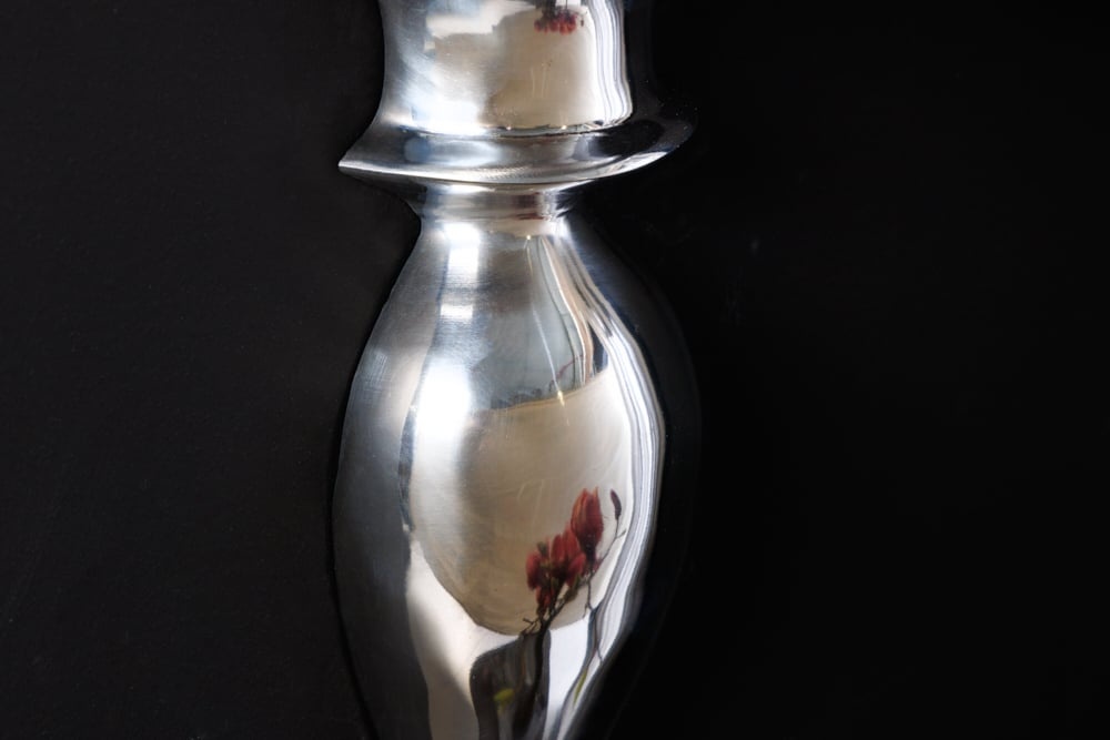 Sidetabel Barok Scala 60cm zilver/ 35730 - Meubello®