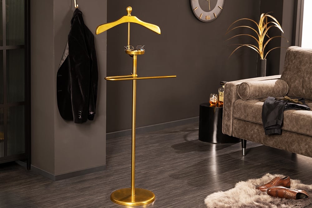 Valet 128cm Gouden/ 41689 - Meubello®