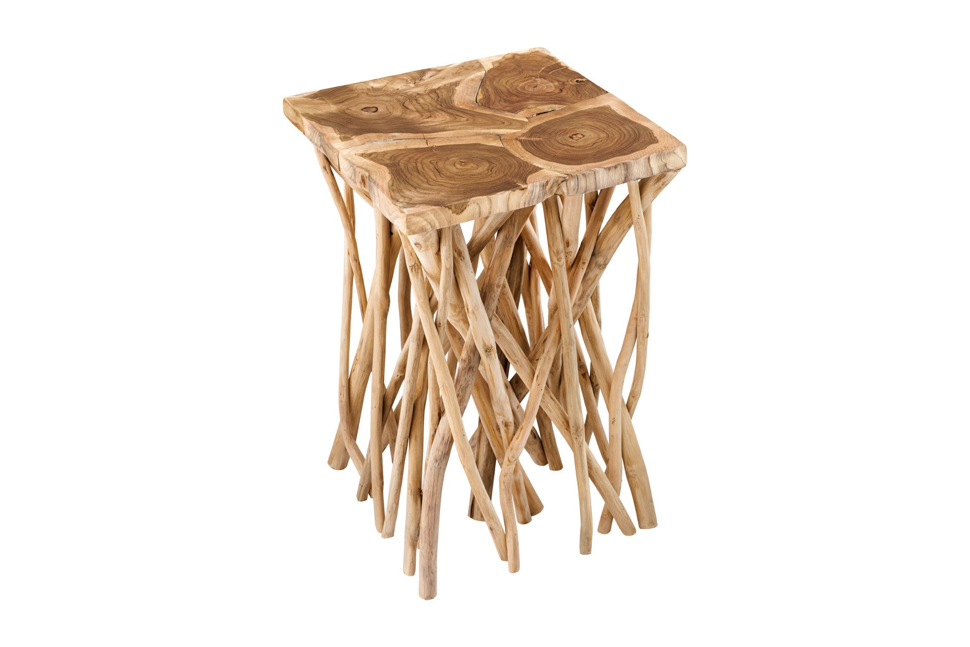 Invicta Interior Side table DRIFThout 60cm teak hout naturel - 44715 ...