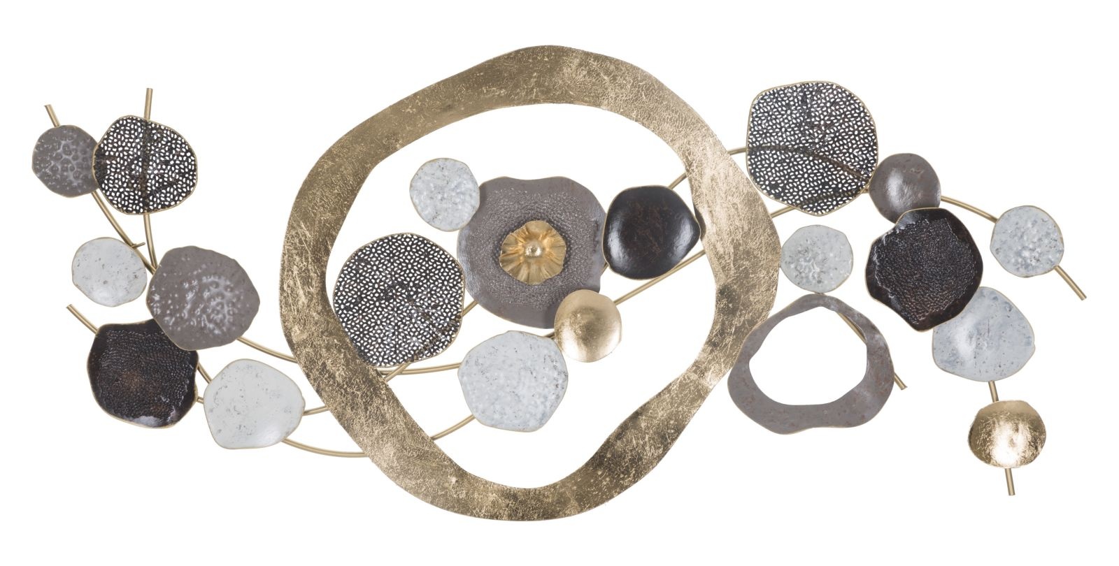 Mauro Ferretti IJZEREN WANDPANEEL INDRY CM 121X5,7X54,6 - Meubello®