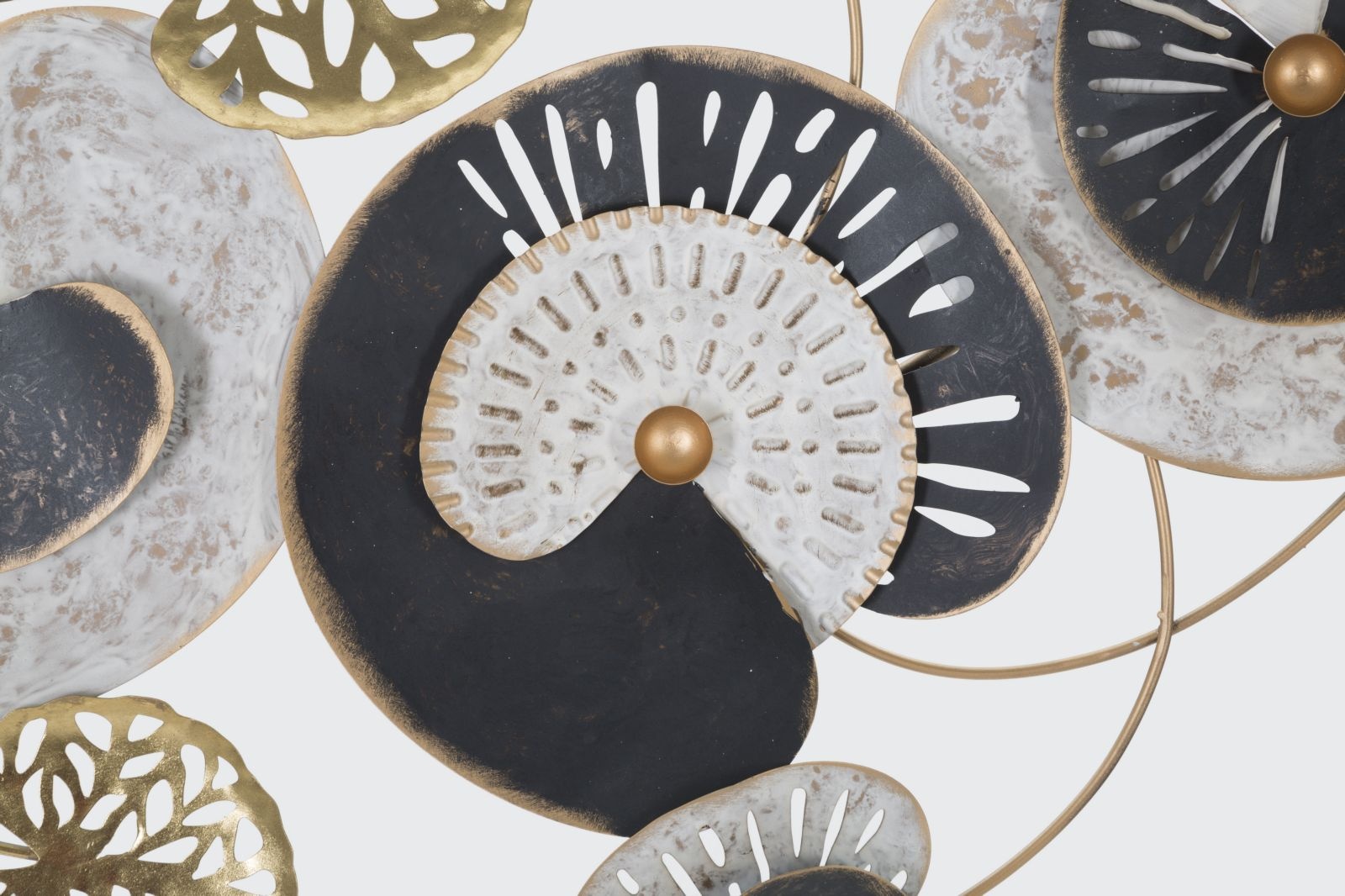 Mauro Ferretti IJZEREN WANDPANEEL GLOTH -A- CM 124,5X6X65 - Meubello®