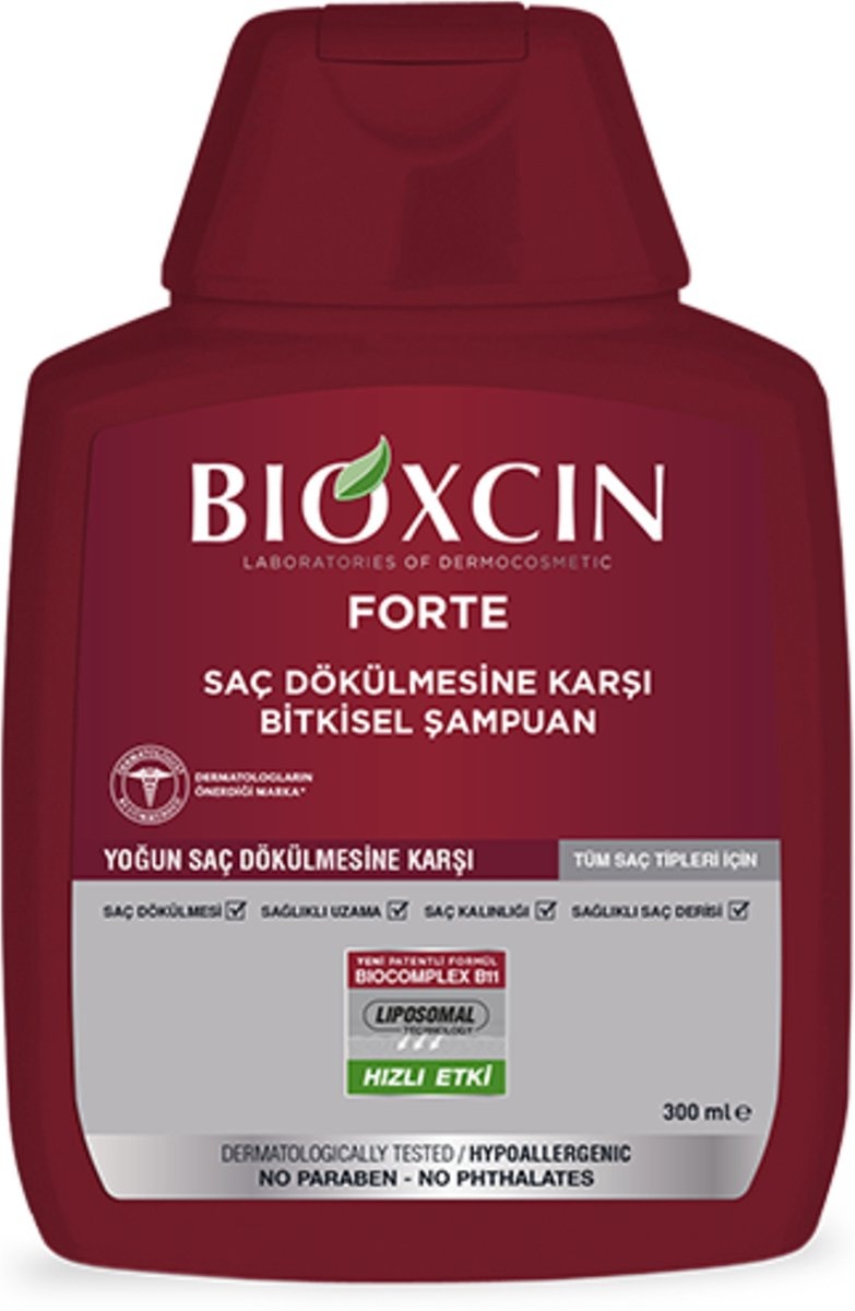 Bioxcin Forte Anti-Haaruitval Kuur – Shampoo + Serum + Tabletten ...