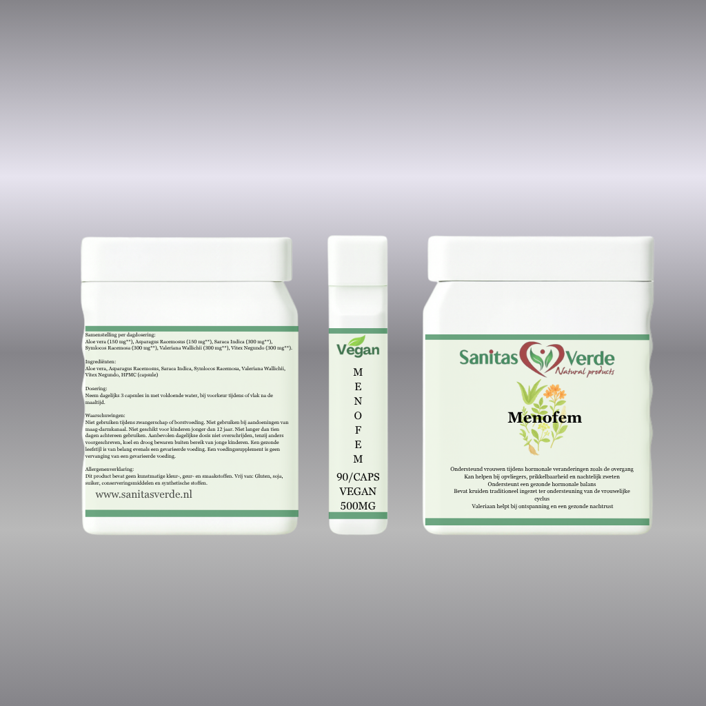 Menofem natural menopausal balance | Sanitas Verde - Sanitas Verde