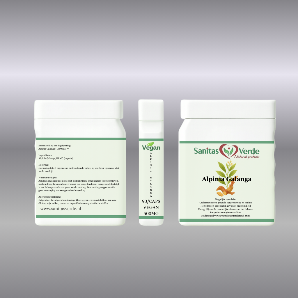 Alpinia Galanga Extract energy, digestion & immunity | Sanitas Verde ...