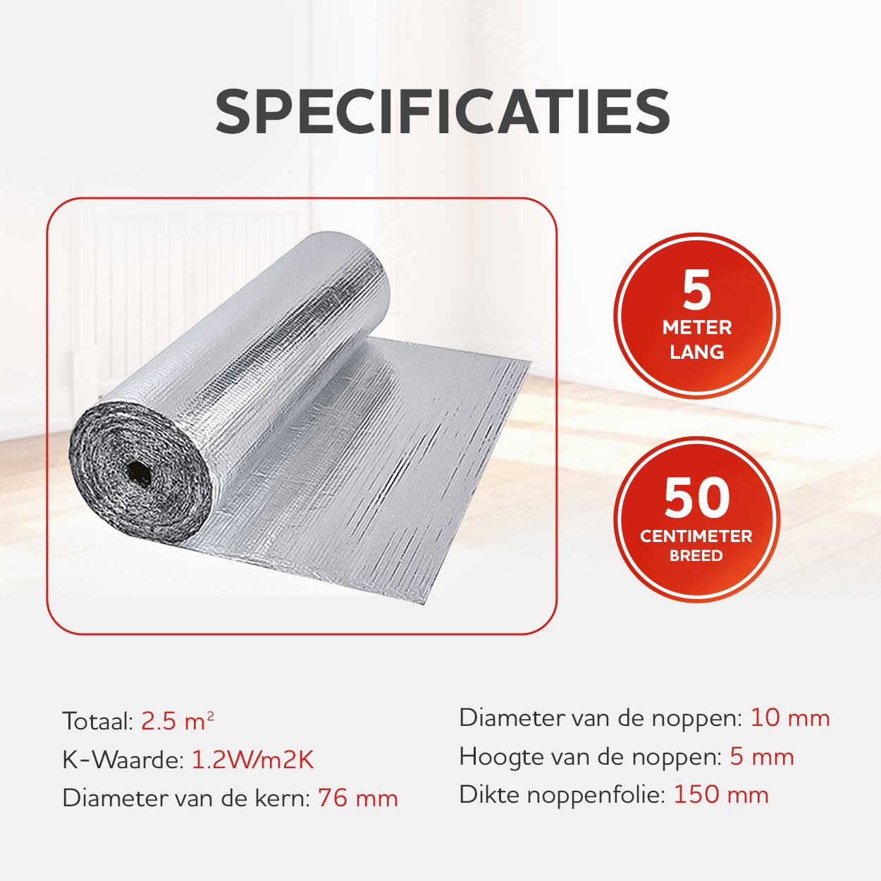 Radiatorfolie + 10 magneten kopen? - Voor 23:00 besteld morgen in huis ...