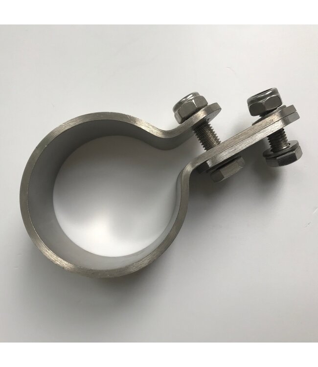 Beugel rvs voor ronde paal - ZONZ sunsails