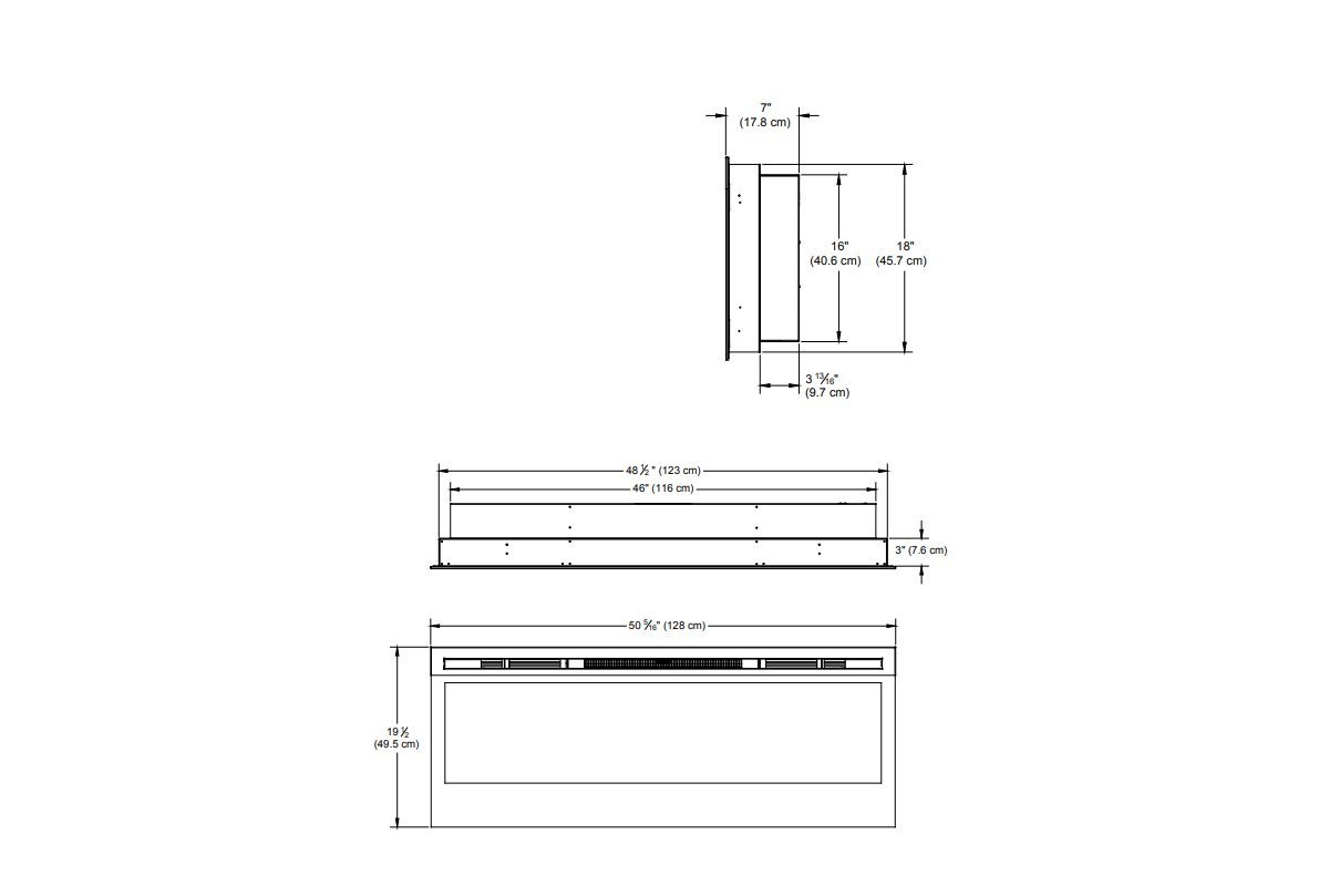 Dimplex Prism 50'' - Rispens Wonen