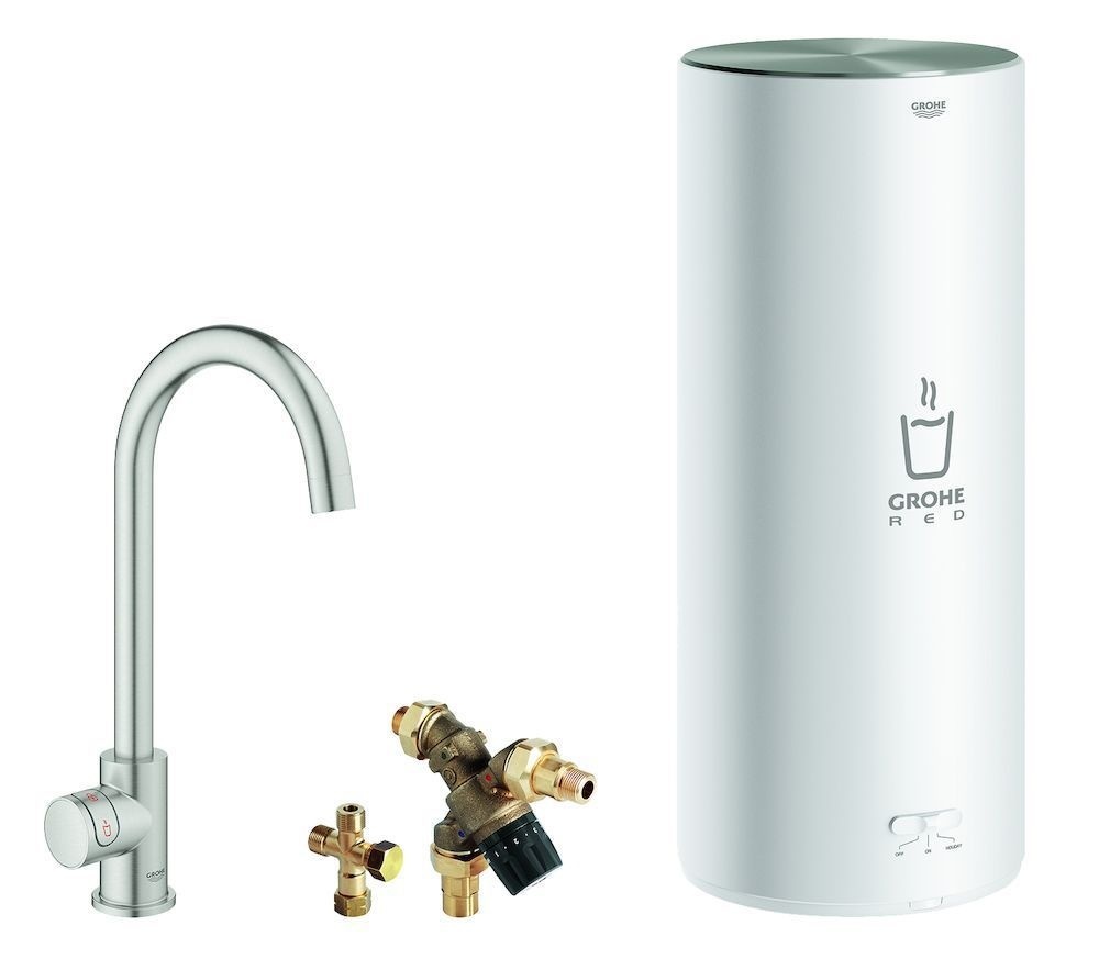 Grohe Red Mono c Supersteel - Kitchen, Floor and More