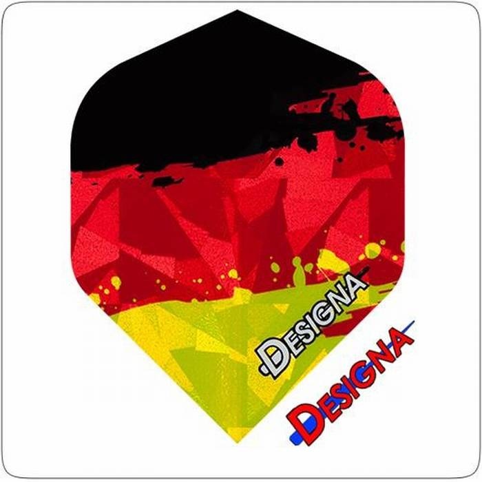 Poly Country Germany Darts Flights - Dartshopper.eu