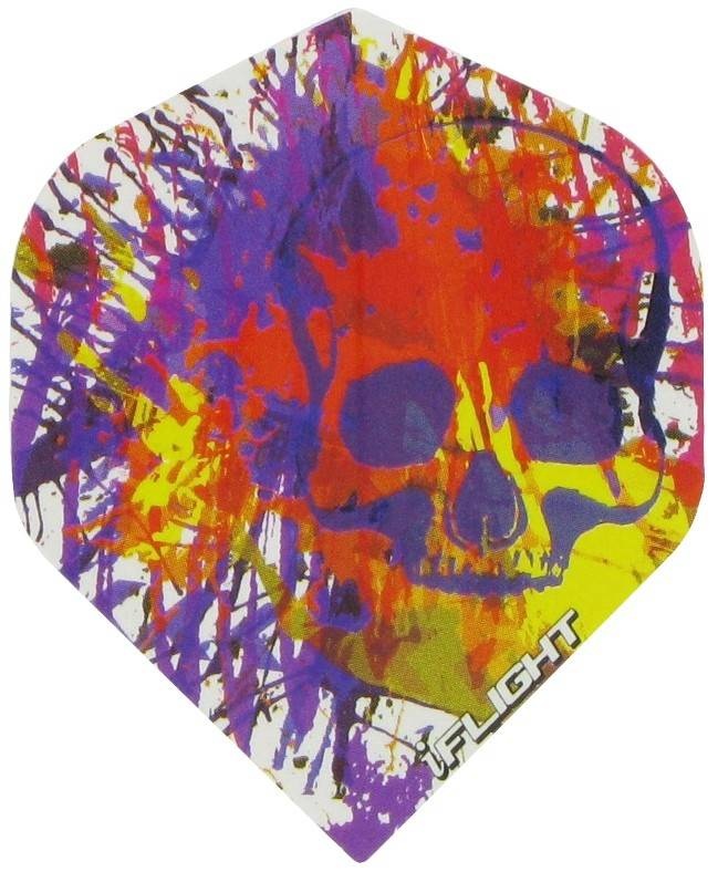 iFlight - Skull Painted Darts Flights - Dartshopper.eu