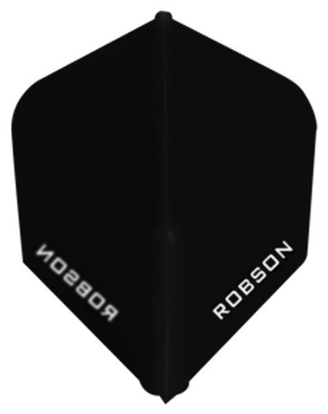 Bull's Robson Plus Flight Std.6 - Black Darts Flights - Dartshopper.eu