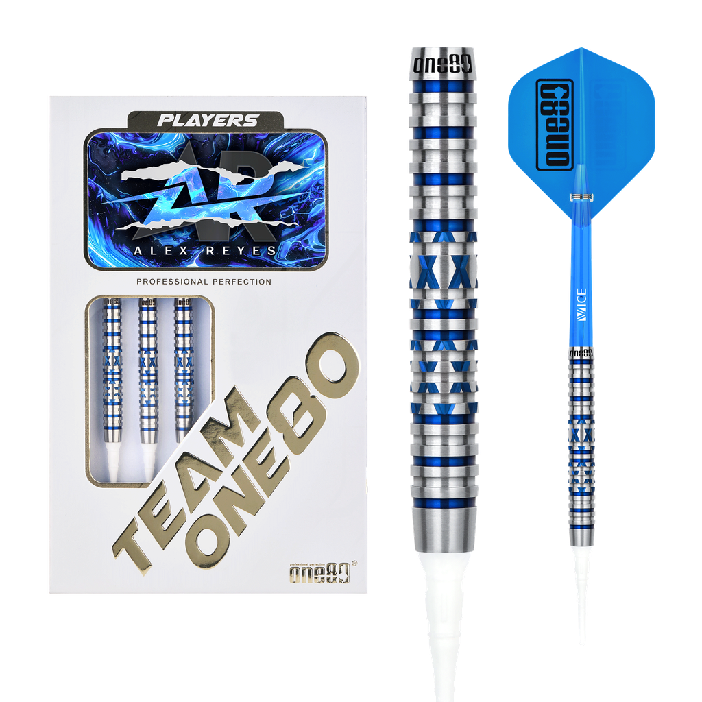 ONE80 Alex Reyes 90% Soft Tip Darts - Dartshopper.eu