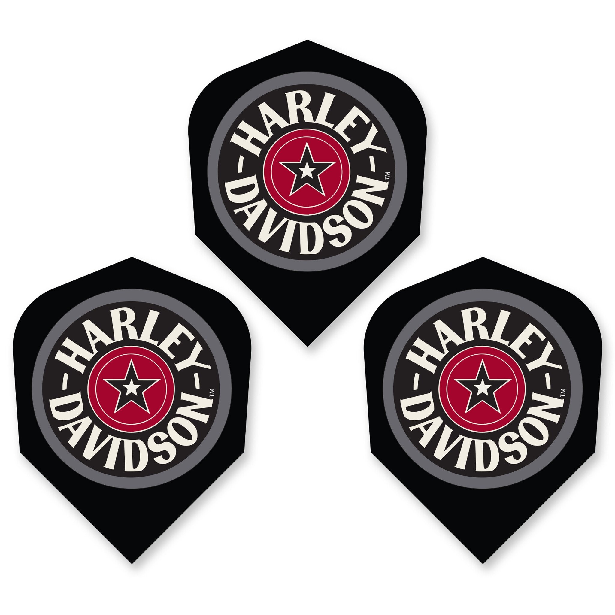 DW Harley Davidson Fatboy NO6 Darts Flights - Dartshopper.eu