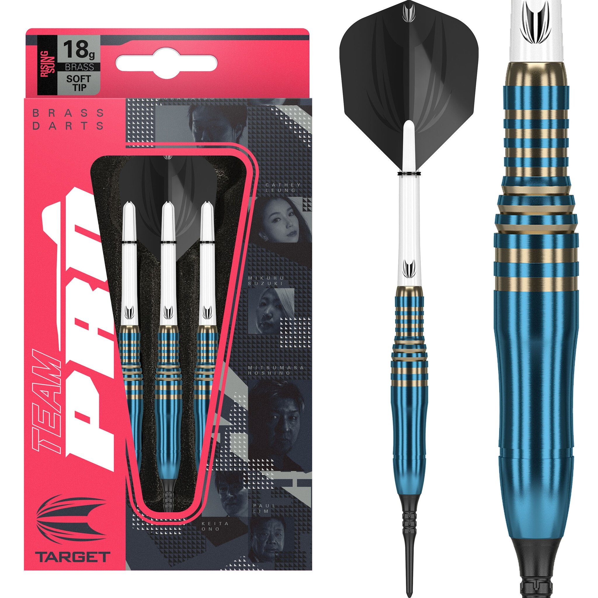Target Japan Haruki Muramatsu Brass Soft Tip Darts - Dartshopper.eu