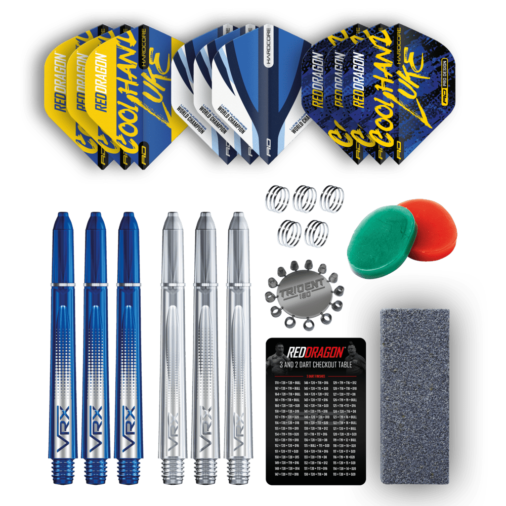 Red Dragon Luke Humphries Optima Accessory Pack - Dartshopper.eu