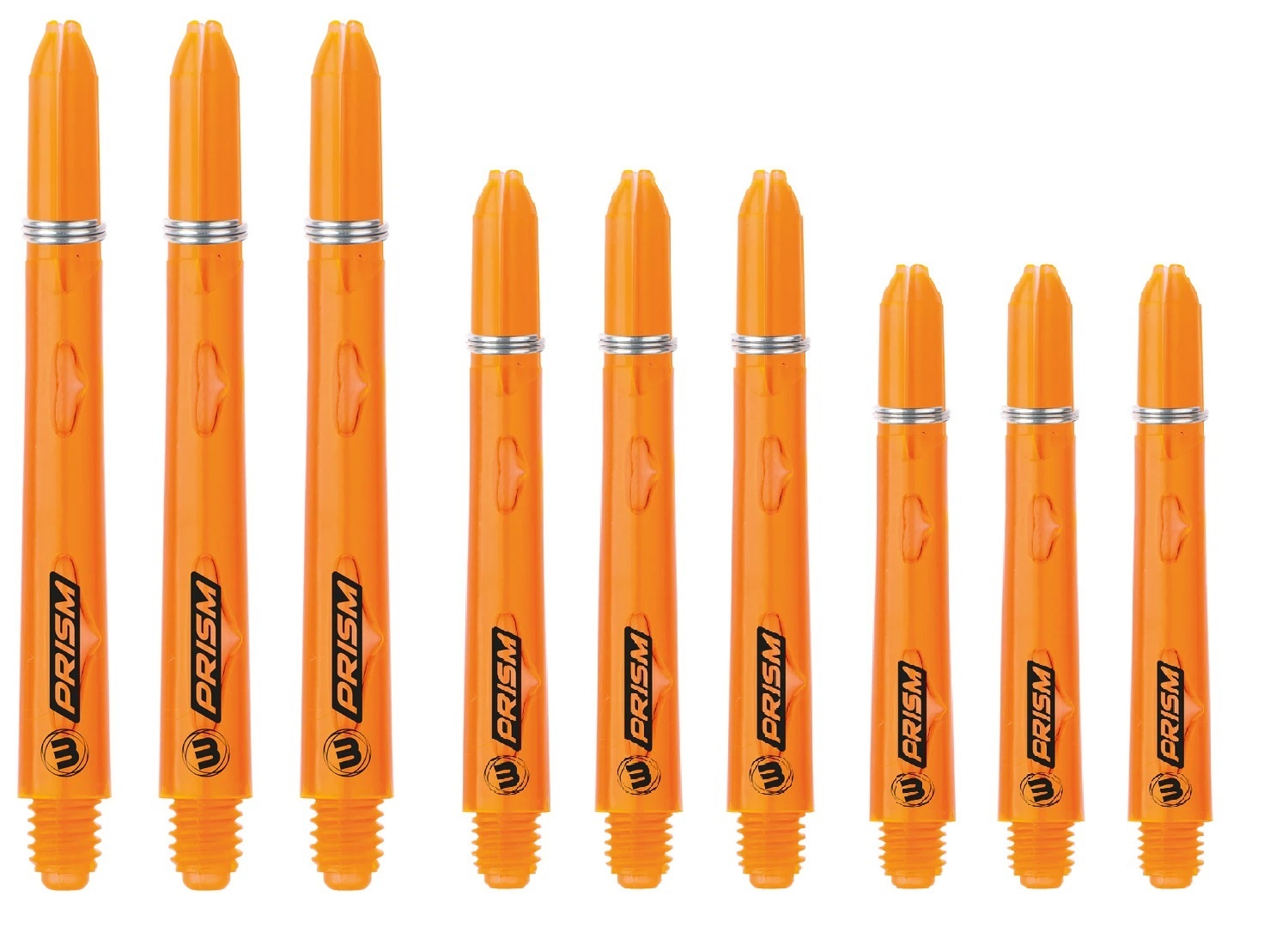 Winmau Prism Orange Darts Shafts - Dartshopper.eu