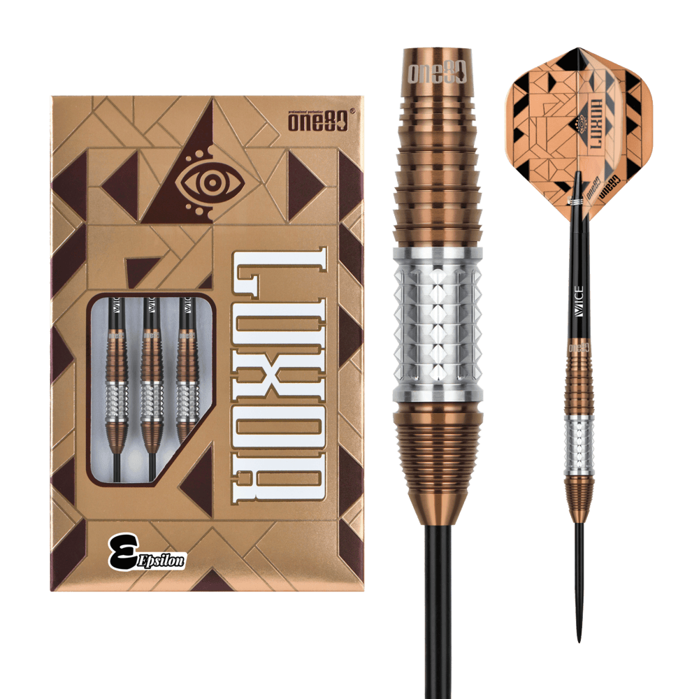 ONE80 Luxor Epsilon 90% Steel Tip Darts - Dartshopper.eu