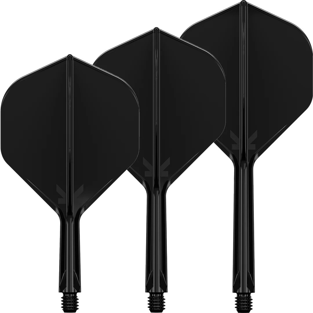 Target K-Flex Black NO2 Darts Flights - Dartshopper.eu