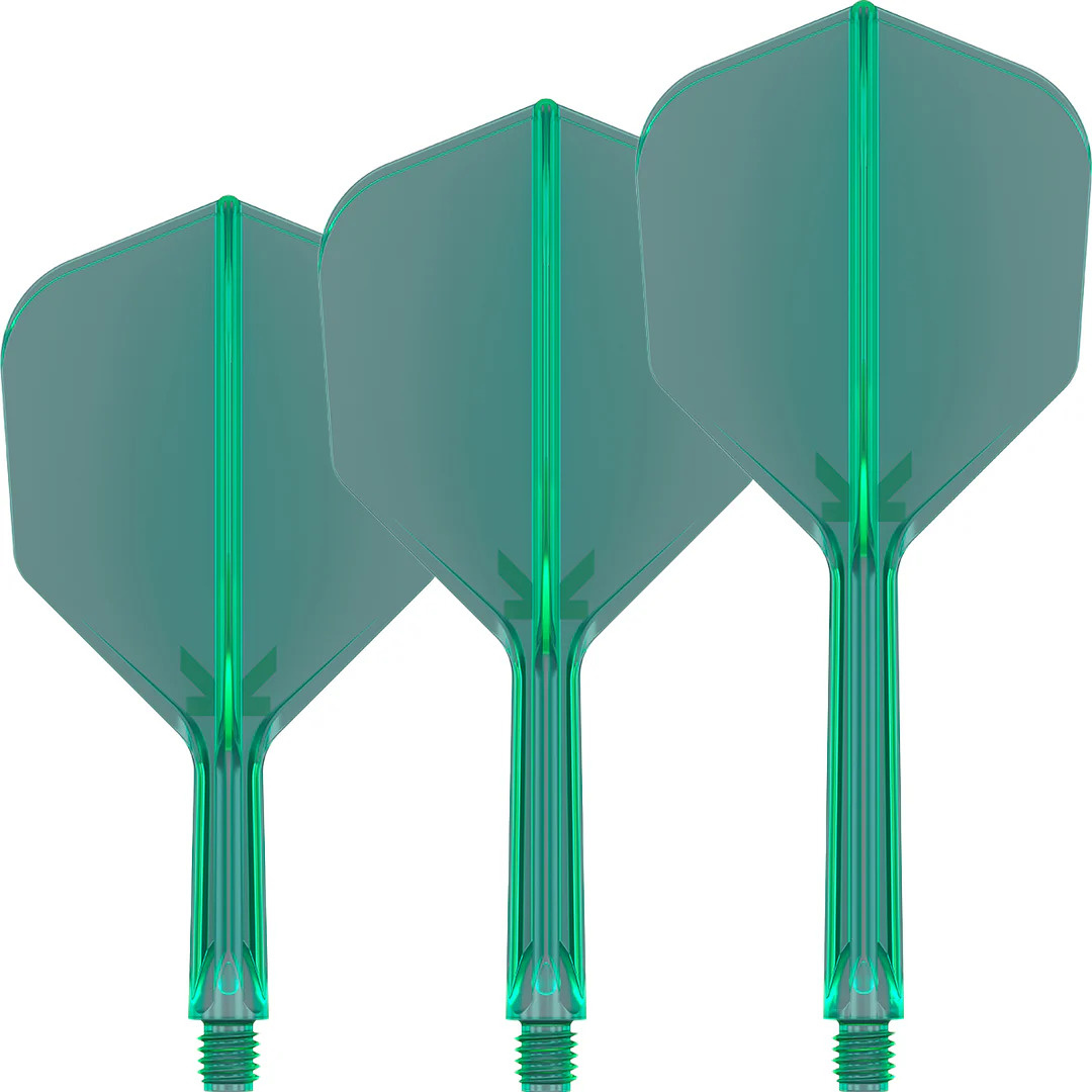 Target K-Flex Green NO6 Darts Flights - Dartshopper.eu