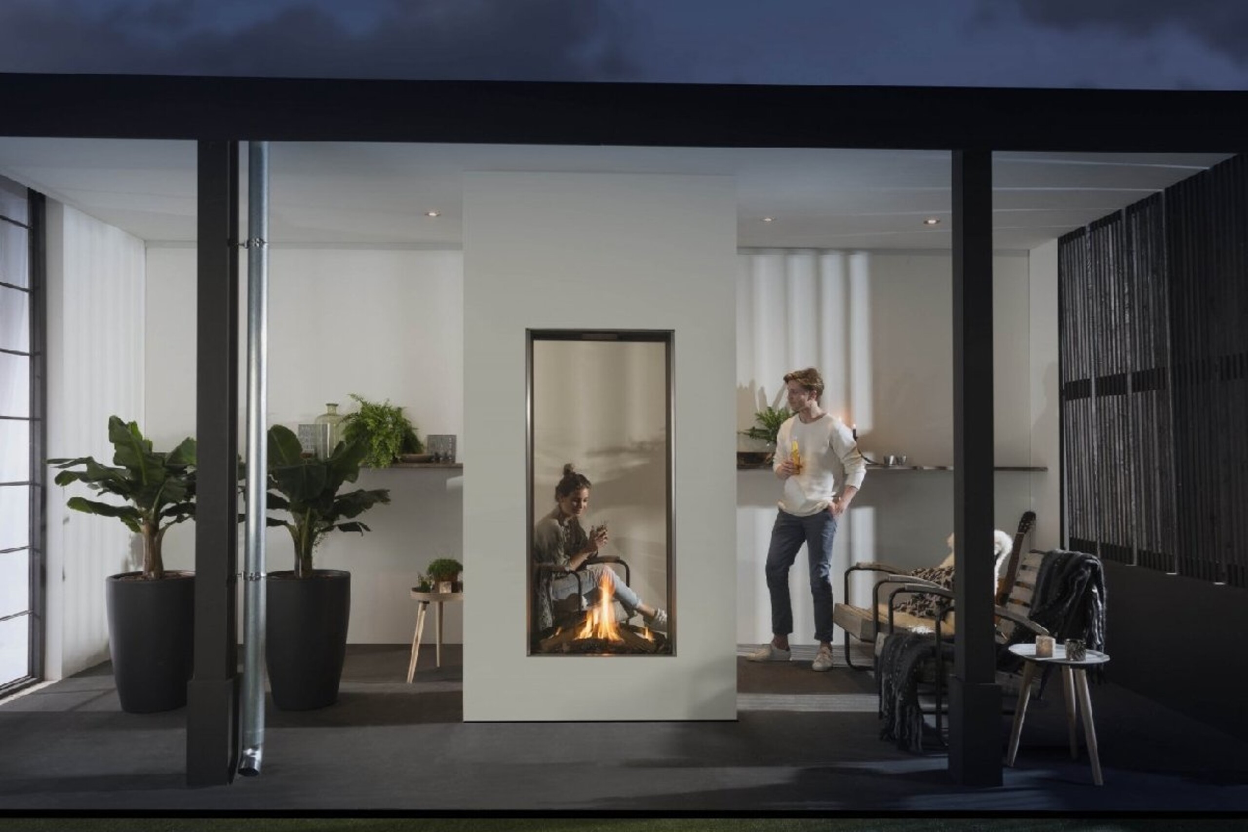 Element4 Sky Large Tunnel Outdoor - Ambiance Haarden
