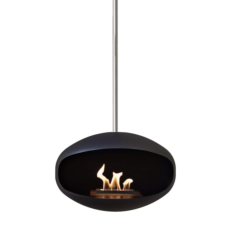 Cocoon Fires Aeris (Zwart) - Ambiance Haarden