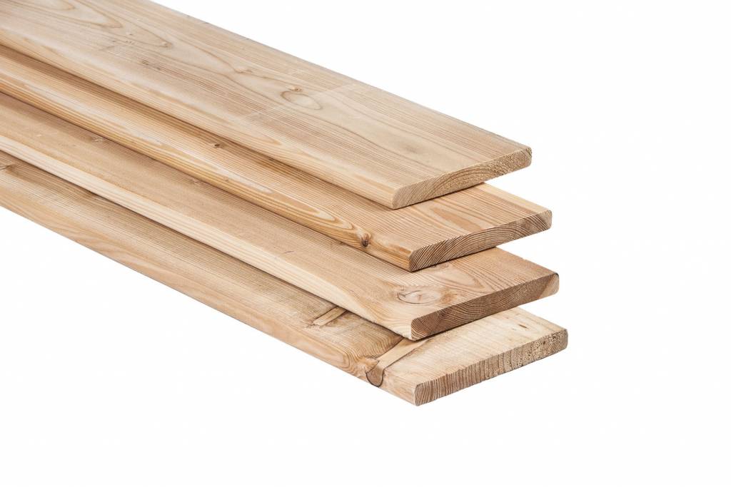 Douglas Plank 16x140mm Geschaafd - Houthandel van Gelder