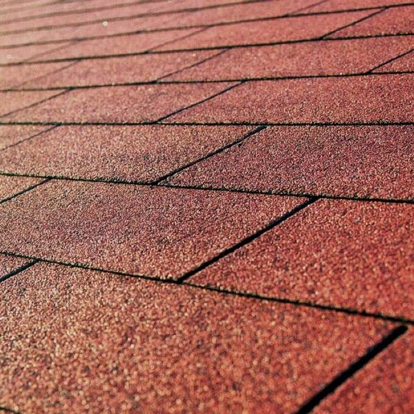 Shingles 3-tab rood - Houthandel van Gelder