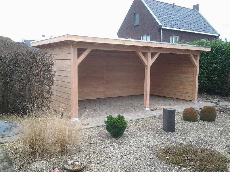 Douglas Overkapping op Maat | Houten Veranda - Houthandel van Gelder