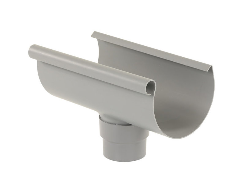 Pvc dakgoot 150 mm met kraal