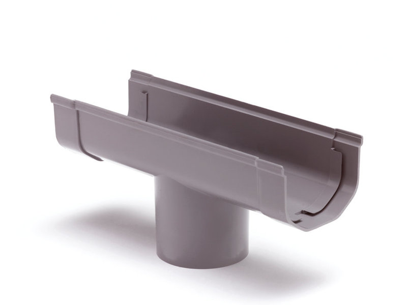 Mini bakgoot 65 mm van Pvc