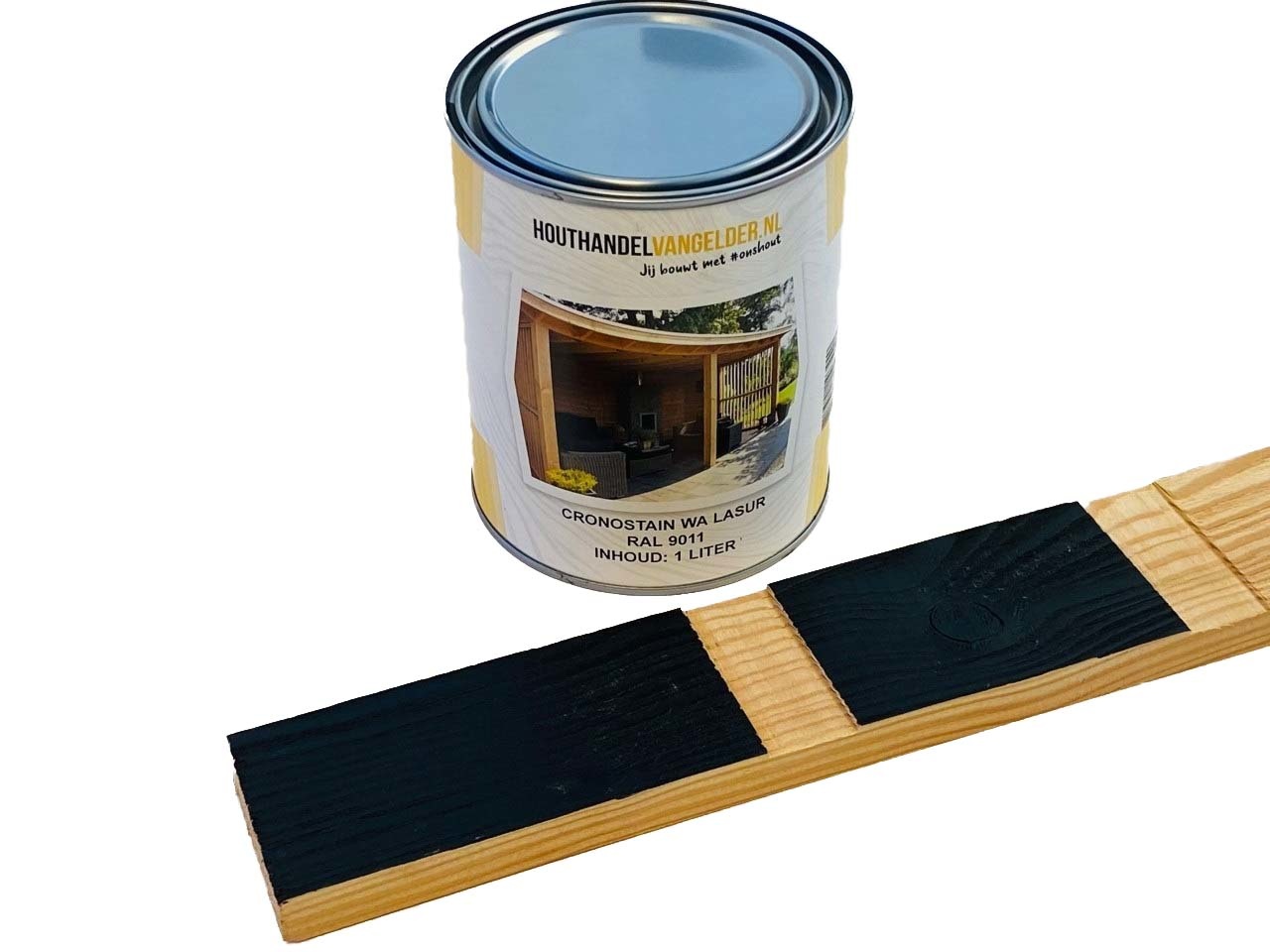 Zwarte beits | Zwarte tuinhoutbeits | Zwart hout impregneermiddel ...