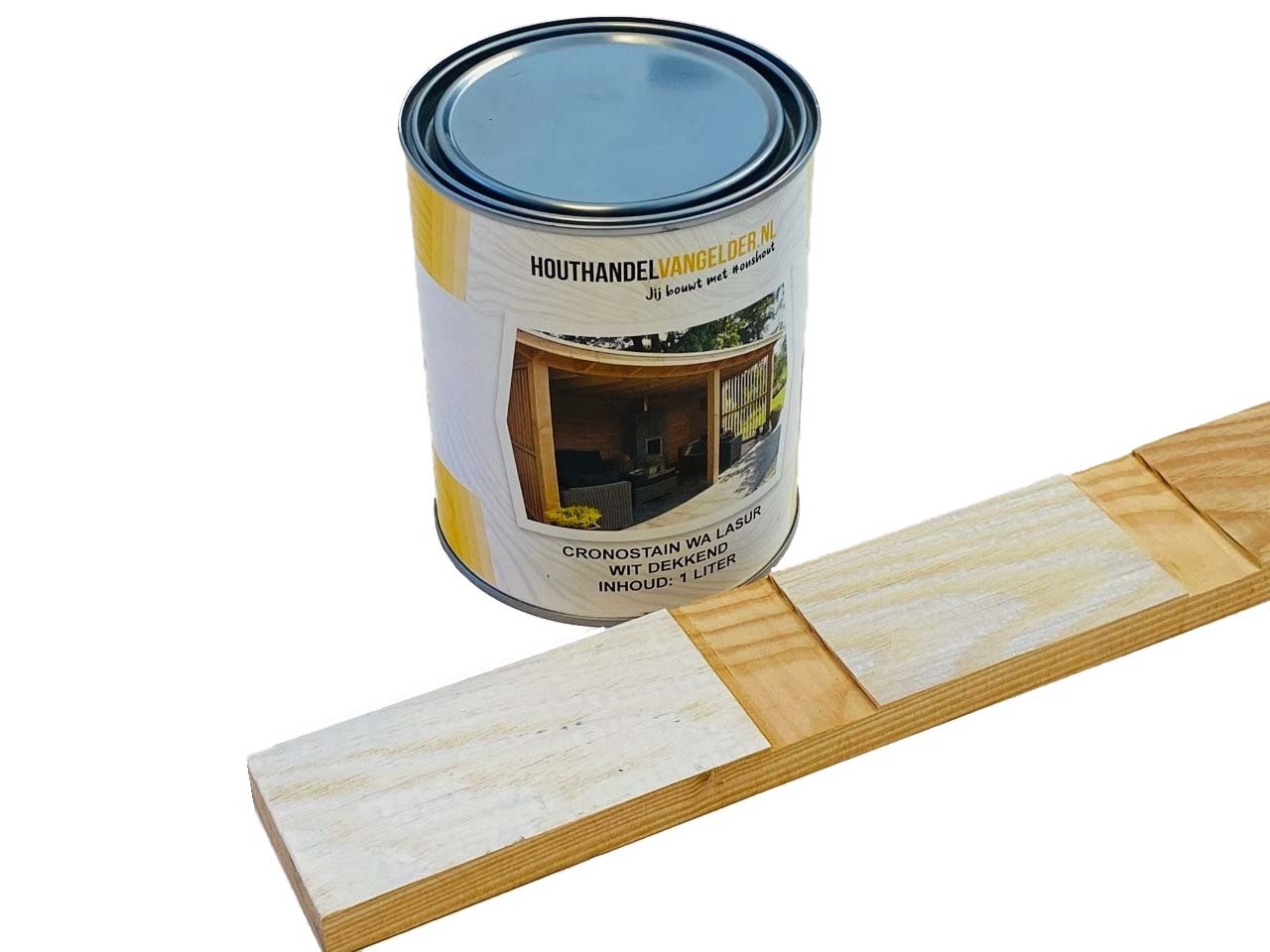 Witte beits | Witte tuinhoutbeits | Wit hout impregneermiddel ...