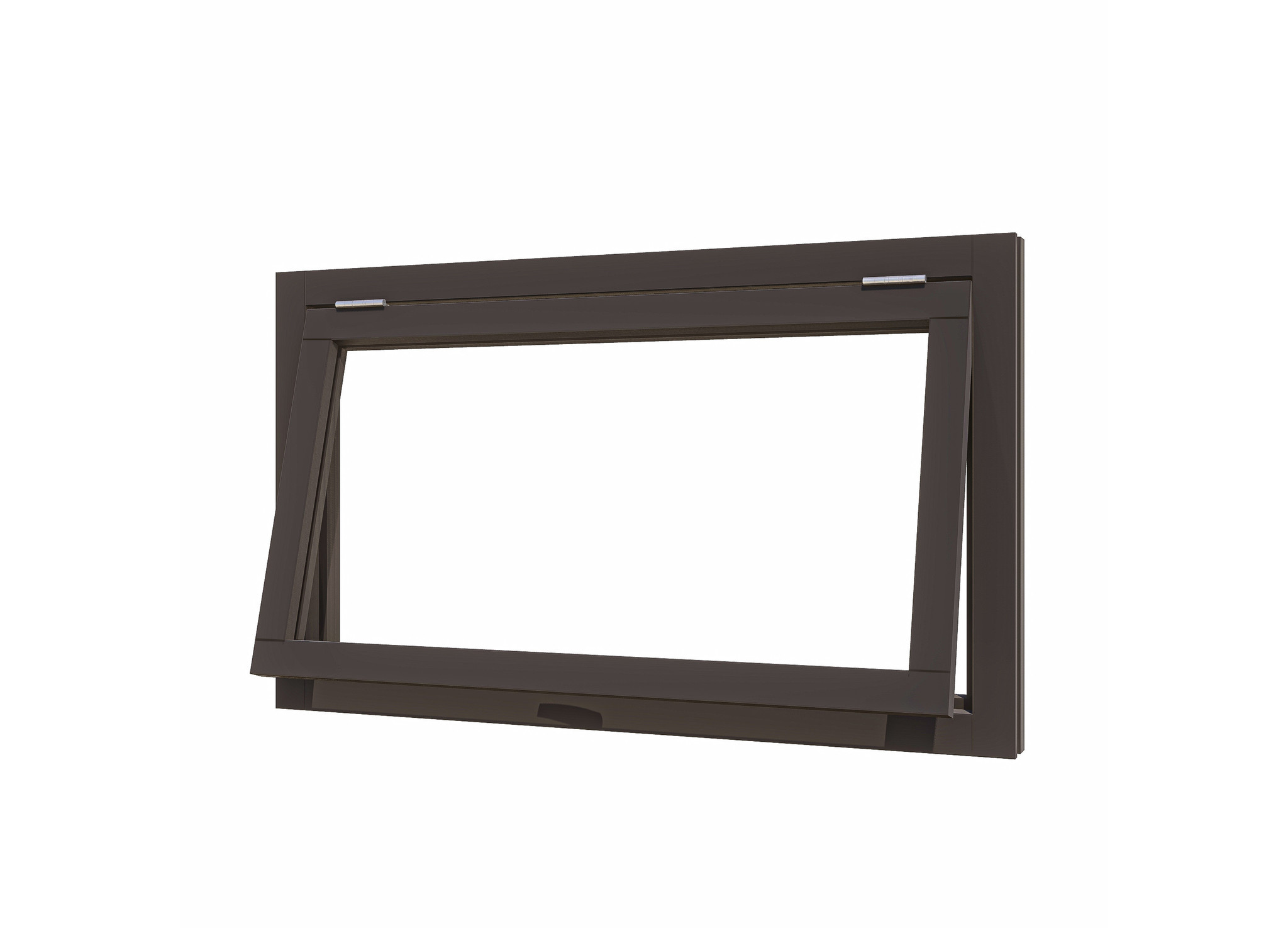 Douglas uitzetraam | Steellook zwart | Dubbelglas - Houthandel van Gelder