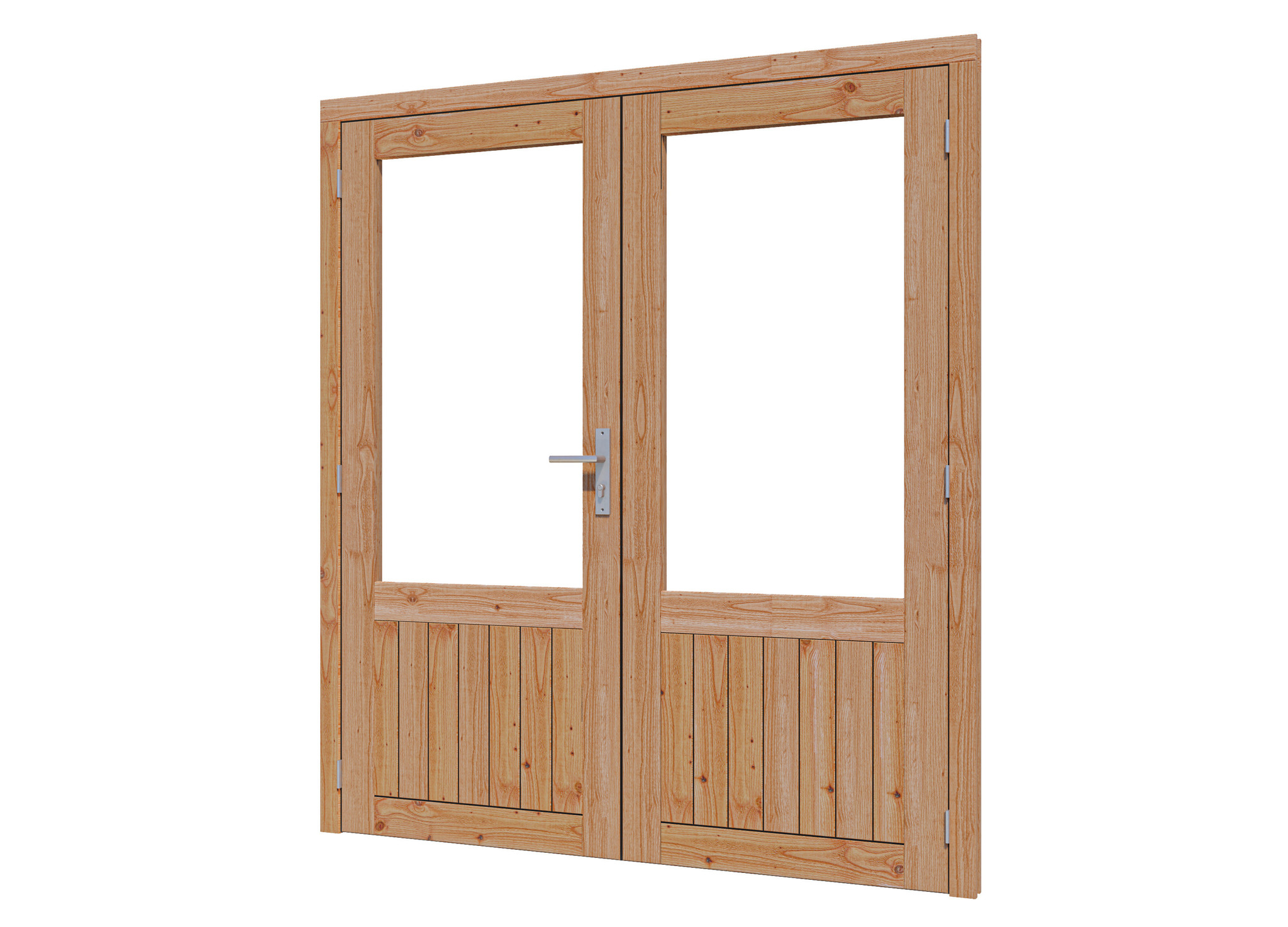 Douglas glasdeur | Dubbel | Onbehandeld | Douglas hout