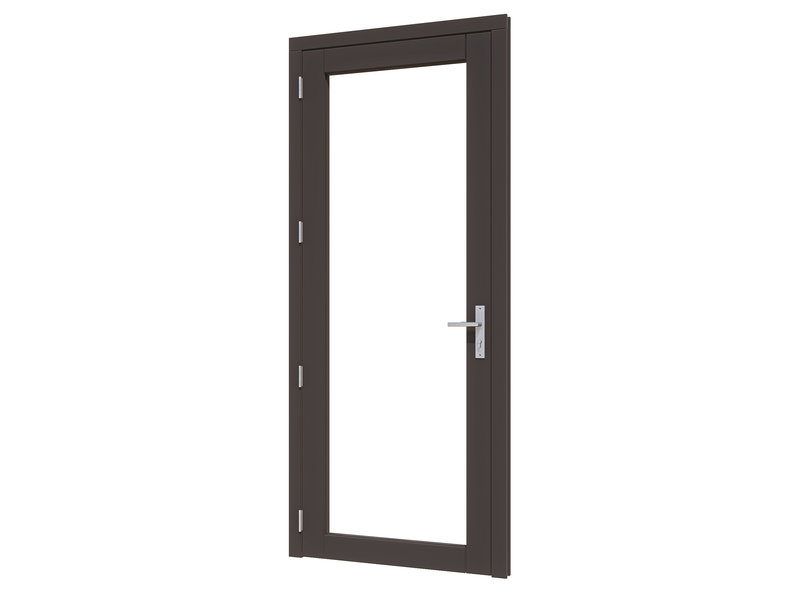 Douglas glasdeur | Steellook zwart | Enkel