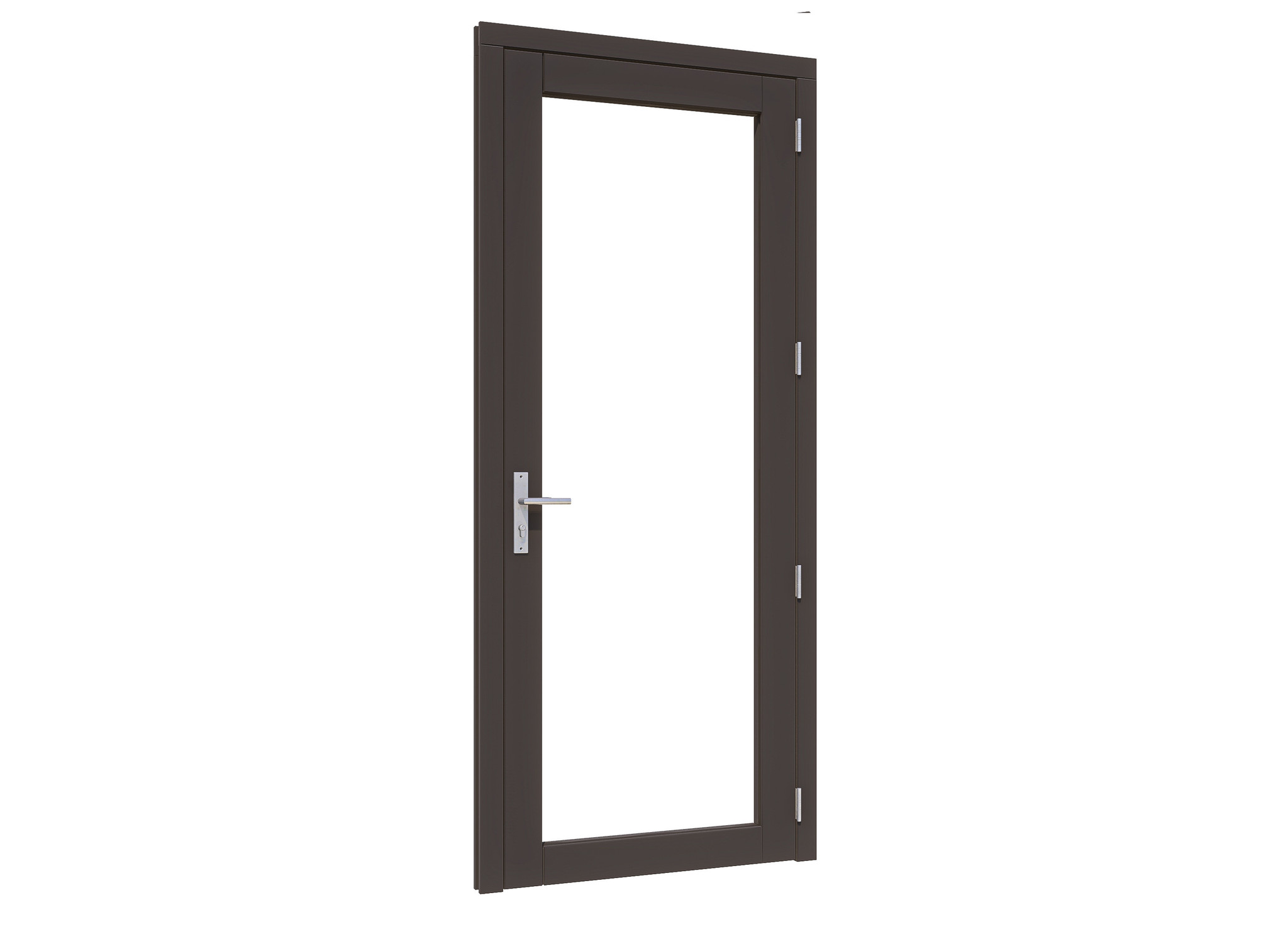 Douglas glasdeur | Steellook zwart | Enkel