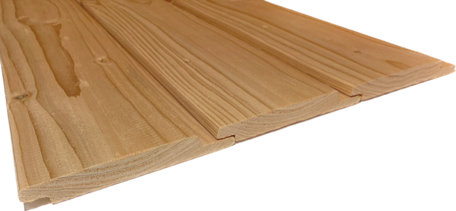 Douglas Channelsiding | Douglas gevelbekleding | Verticale hout gevel ...