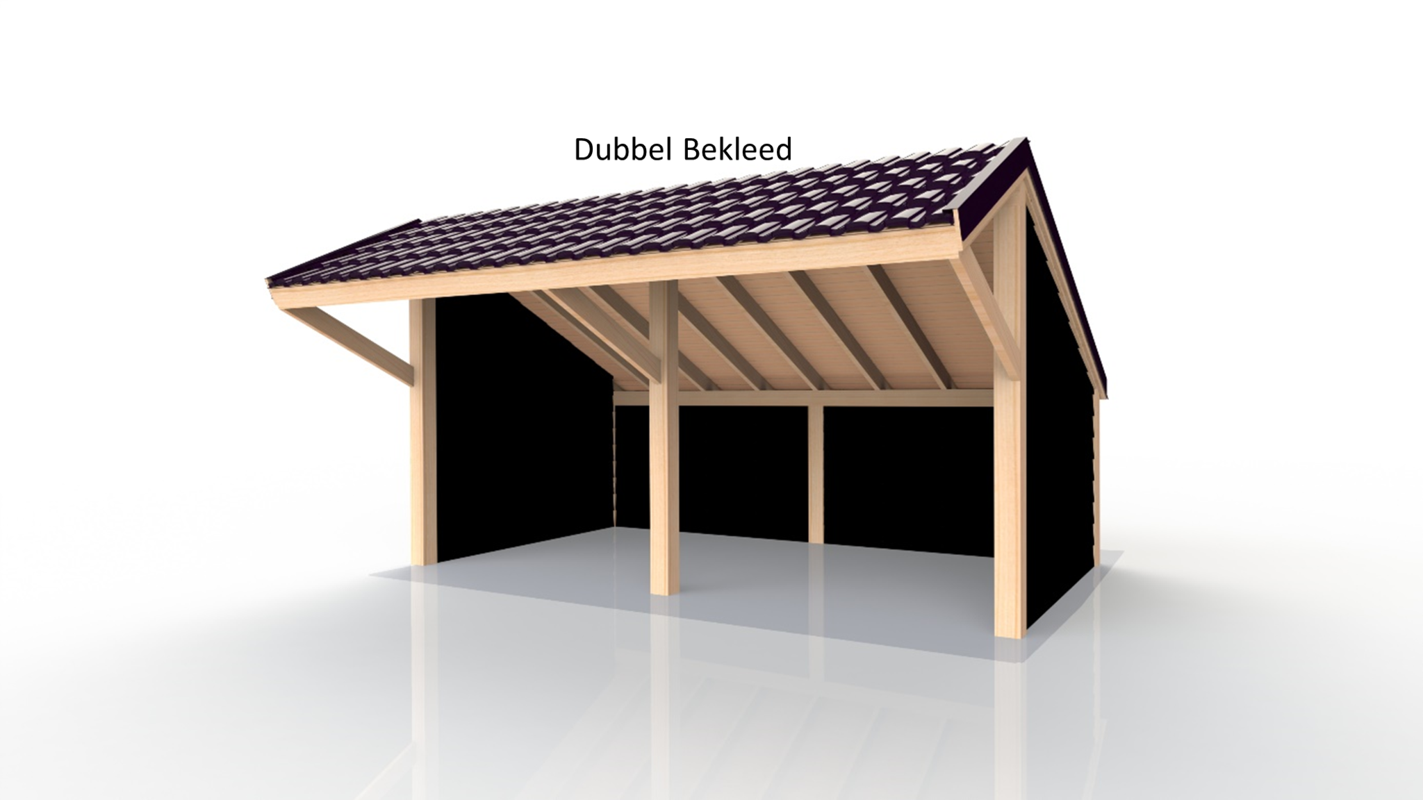 Douglas Kapschuur Middenstaander 500x300 cm | 5x3 m - Houthandel van Gelder