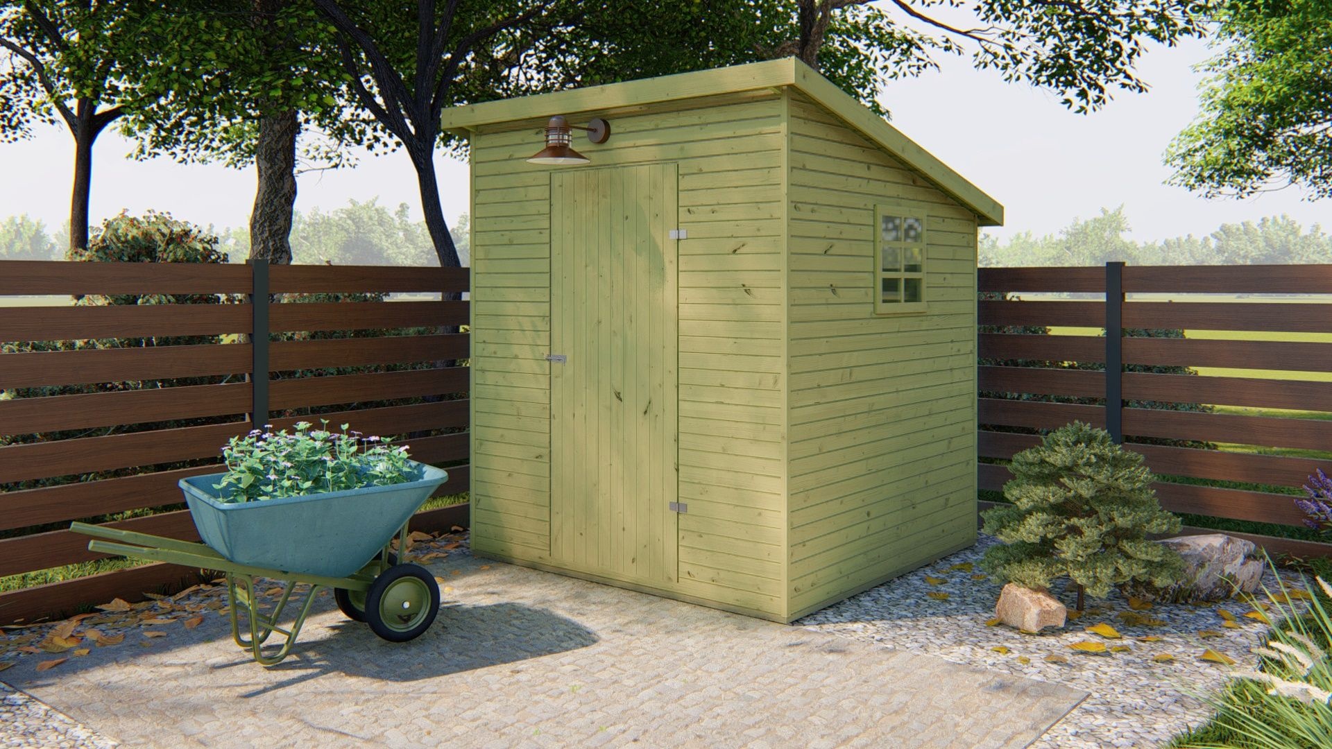 Tuinhuisje Olaf | Tuinhuis Kopen van 2x2 Meter - Houthandel van Gelder