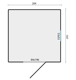 Tuinhuisje Olaf | Tuinhuis Kopen van 2x2 Meter