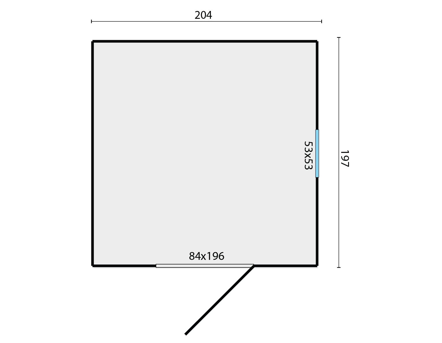 Tuinhuisje Olaf | Tuinhuis Kopen van 2x2 Meter - Houthandel van Gelder