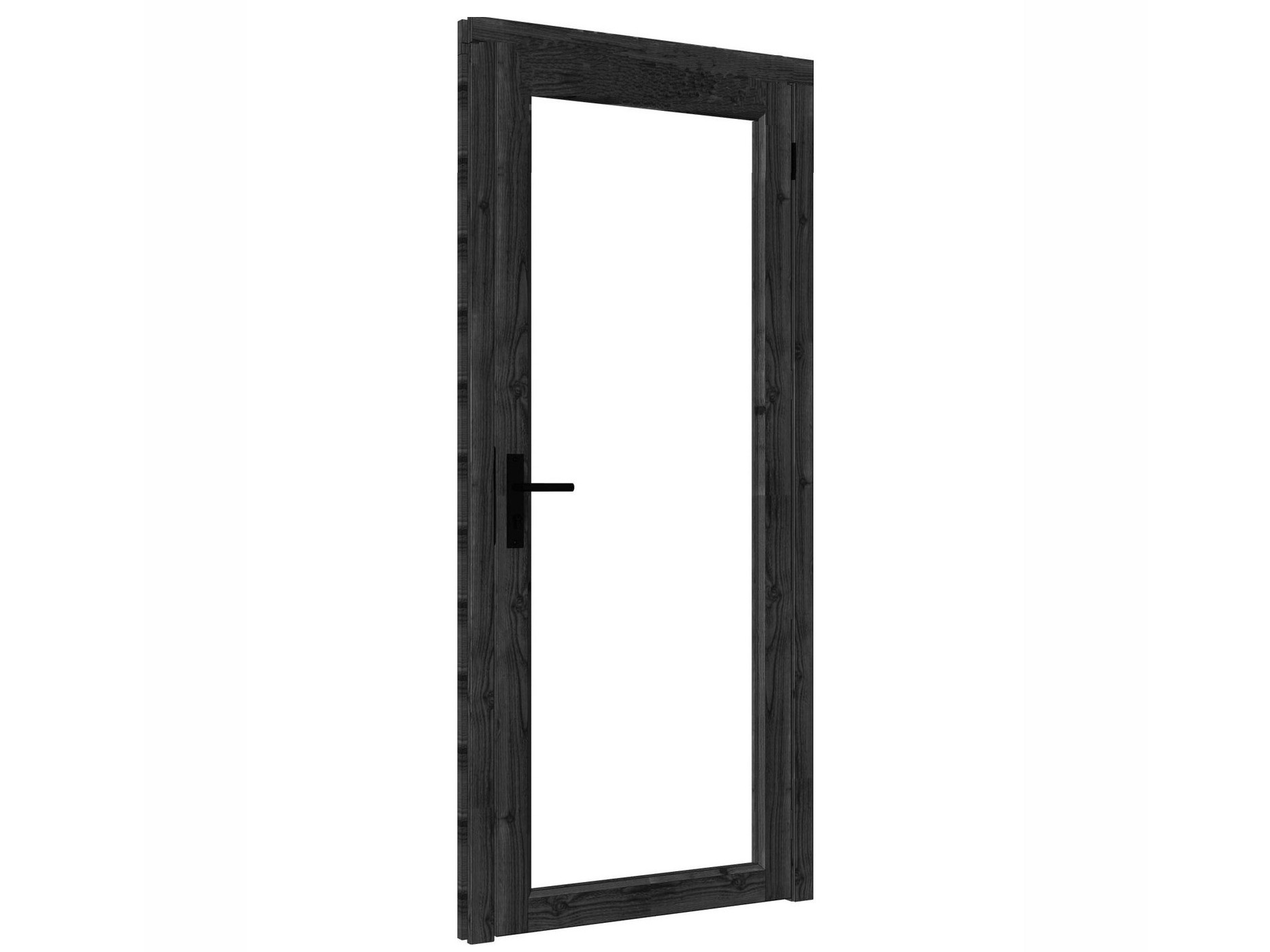 Douglas glasdeur | Douglas hout | Enkel | Steel look - Houthandel van ...