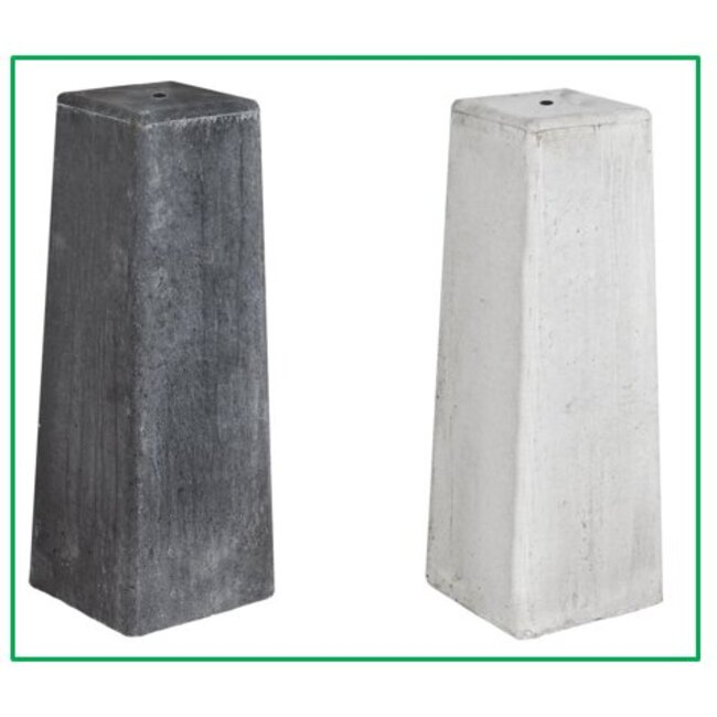 Betonpoer 15x15 TAPS met Stelplaat | Lichtgrijs - Houthandel van Gelder Betonpoer 15x15 TAPS met Stelplaat | Lichtgrijs - Houthandel van Gelder