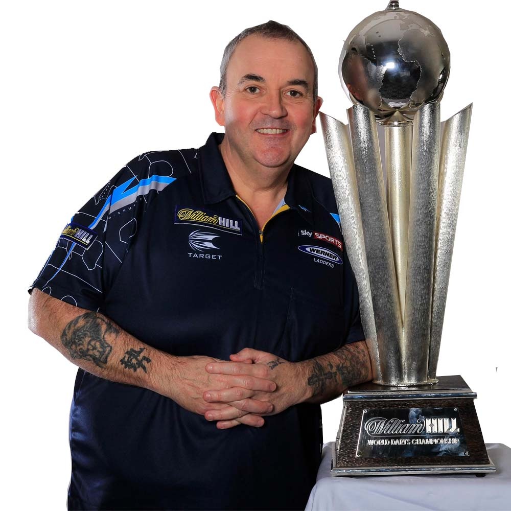 Officiële Phil Taylor Dartproducten⭐ - Dartshop Leiden