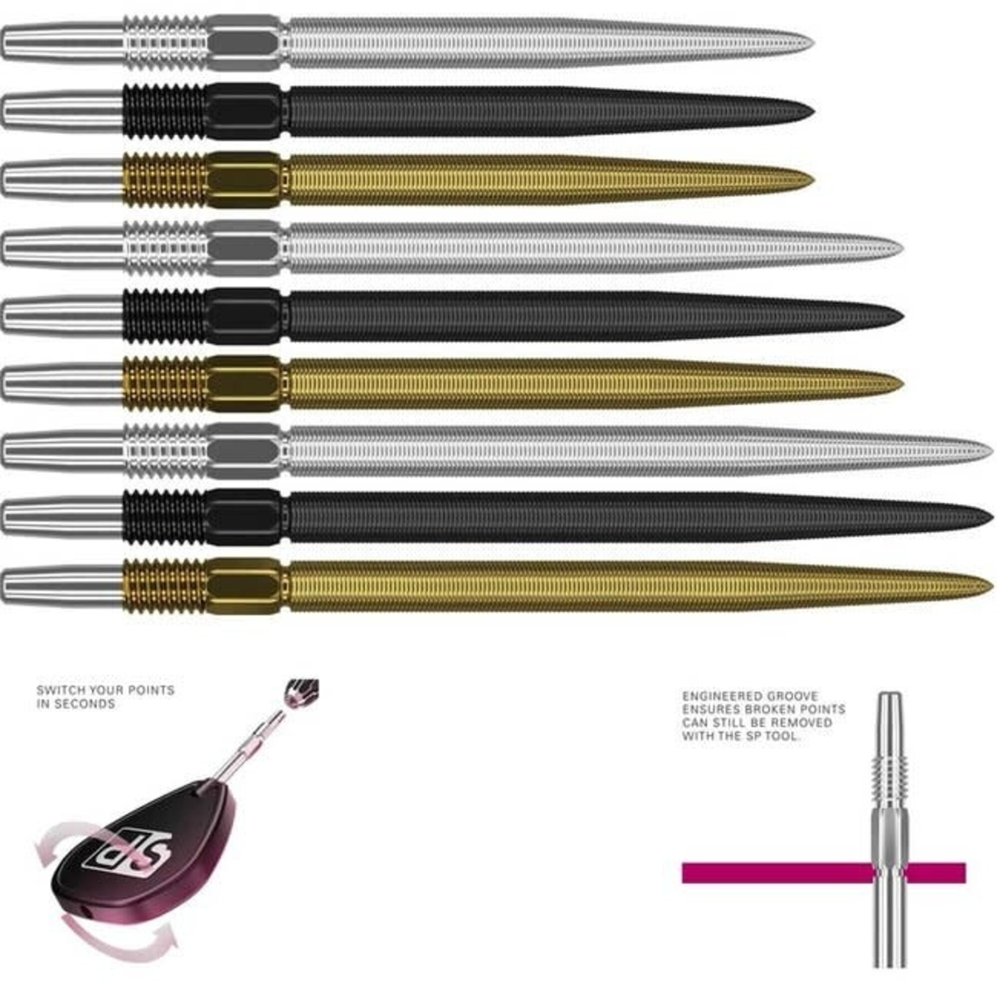 Target Swiss Points Nano Snelle levertijd - Dartshop Leiden