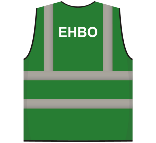 RWS veiligheidsvest EHBO groen - Allesveilig.nl