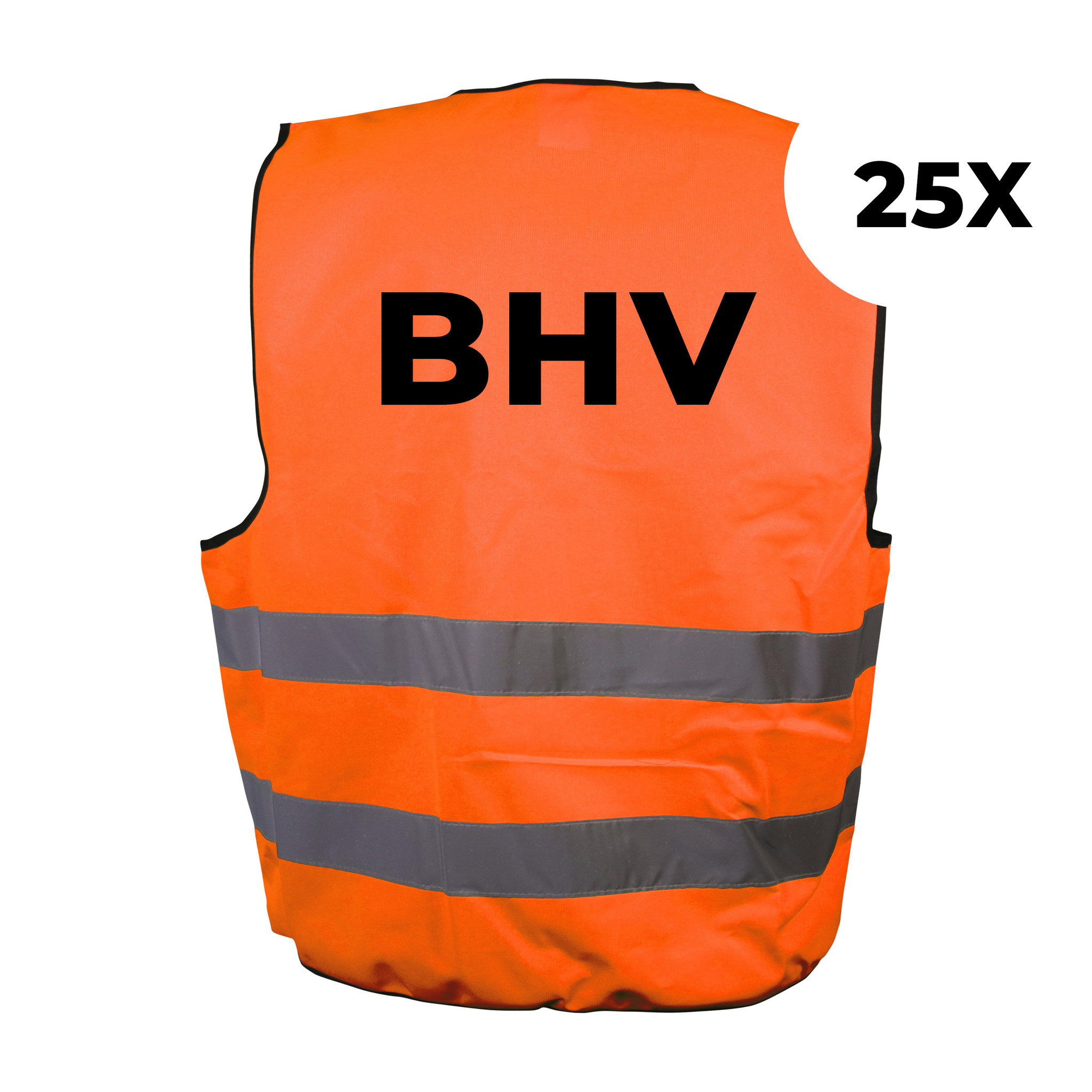 BHV hesje oranje - 25 hesjes | Bestel online ! - Allesveilig.nl